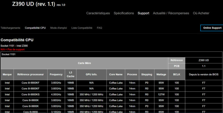 Comment puis-je connaître la compatibilité des composants de mon PC