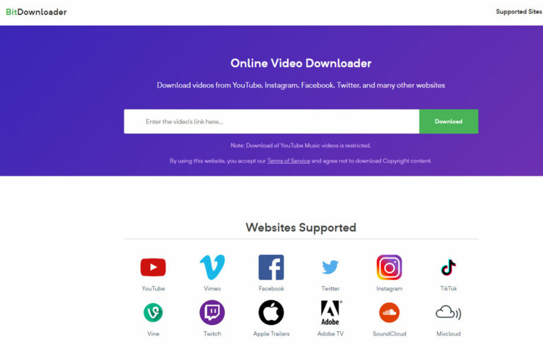 Comment télécharger des vidéos sur Internet sans rien installer