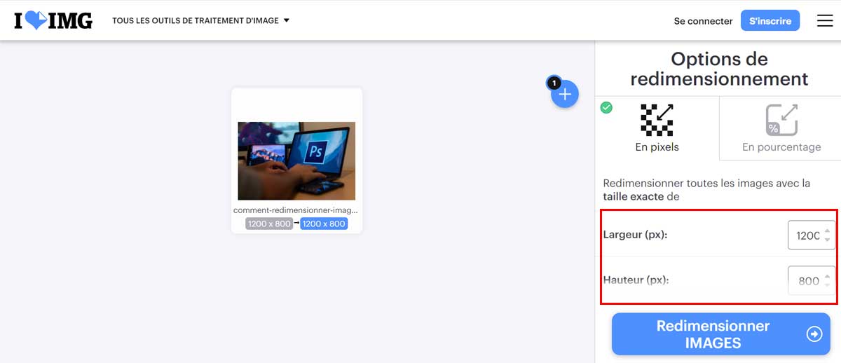 Comment redimensionner une image dans Photoshop